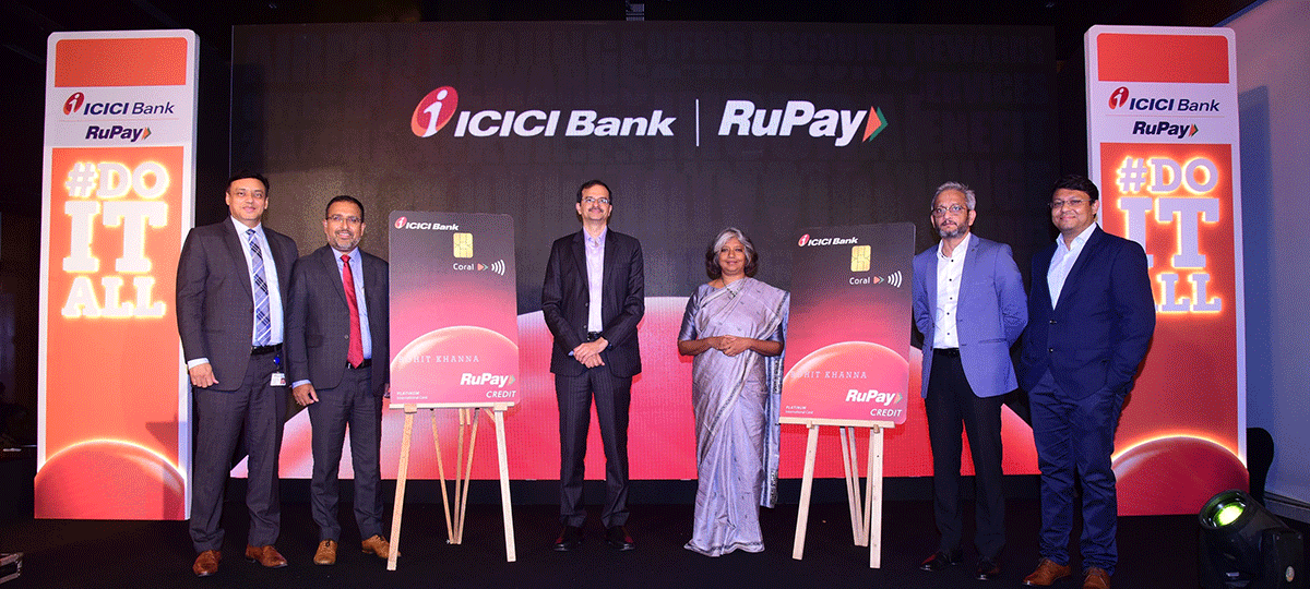 ICICI Bank Partners With NPCI To Launch RuPay Credit Cards ICICI Bank Partners With NPCI To Launch RuPay Credit Cards