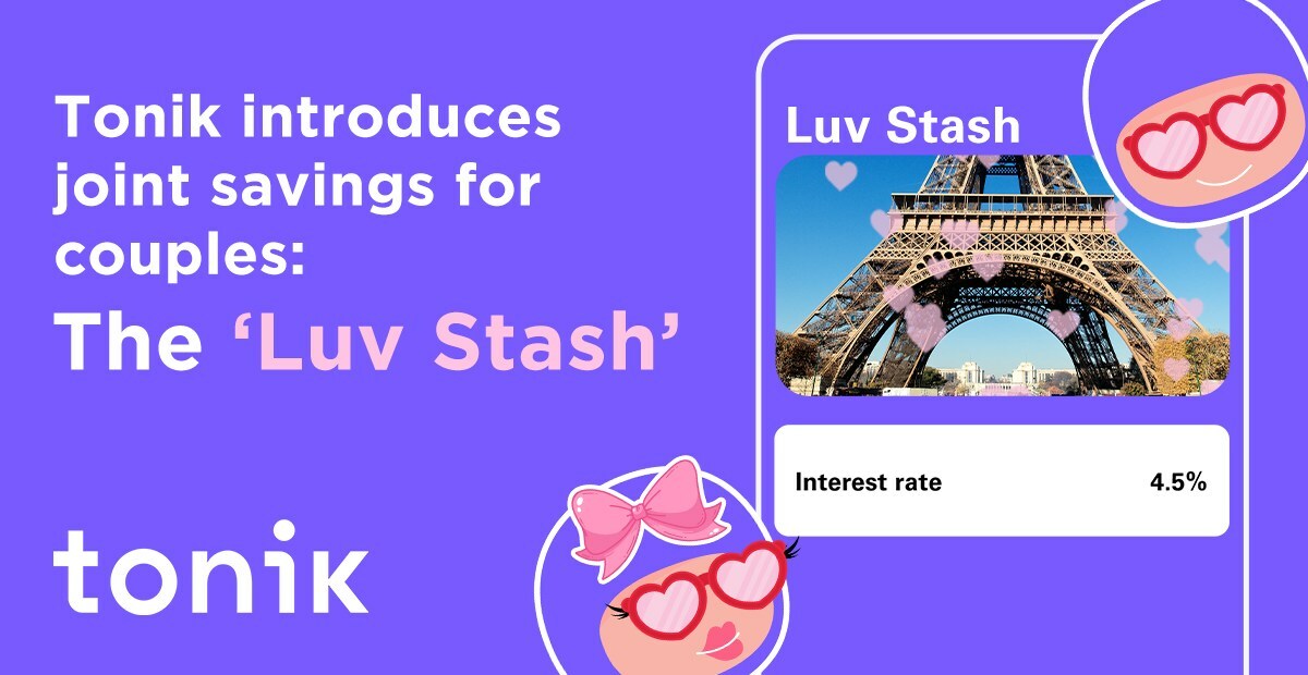 Tonik introduces 'Luv Stash' for couples: Joint savings made easy ...